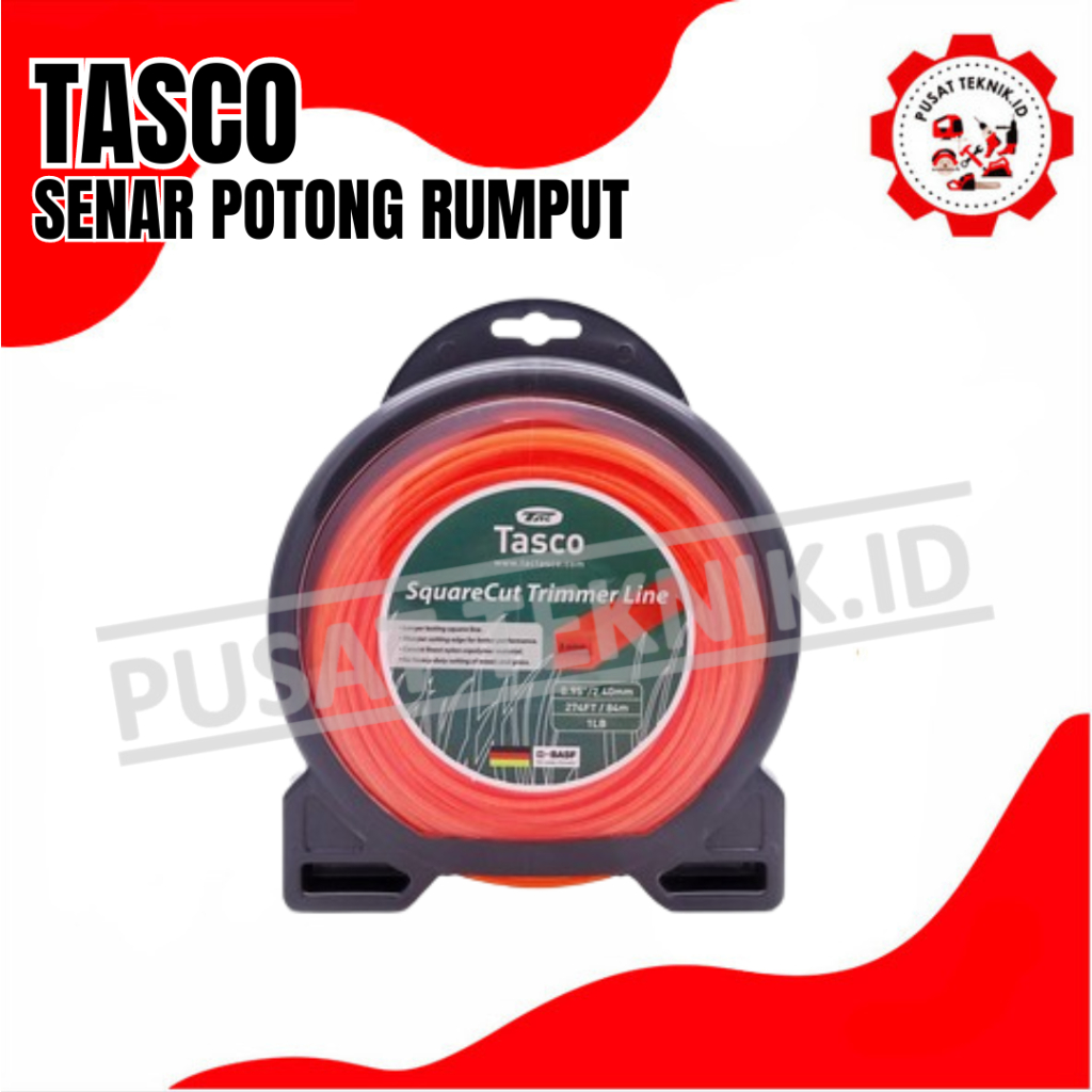 Jual SENAR POTONG RUMPUT SQUARE CUT TRIMMER LINE TASCO PUSAT TEKNIK ID ...