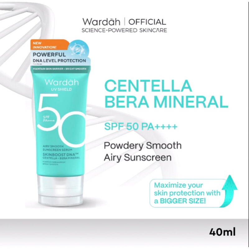 Jual Wardah UV Shield Airy Smooth Sunscreen Serum SPF 50 PA++++ netto ...