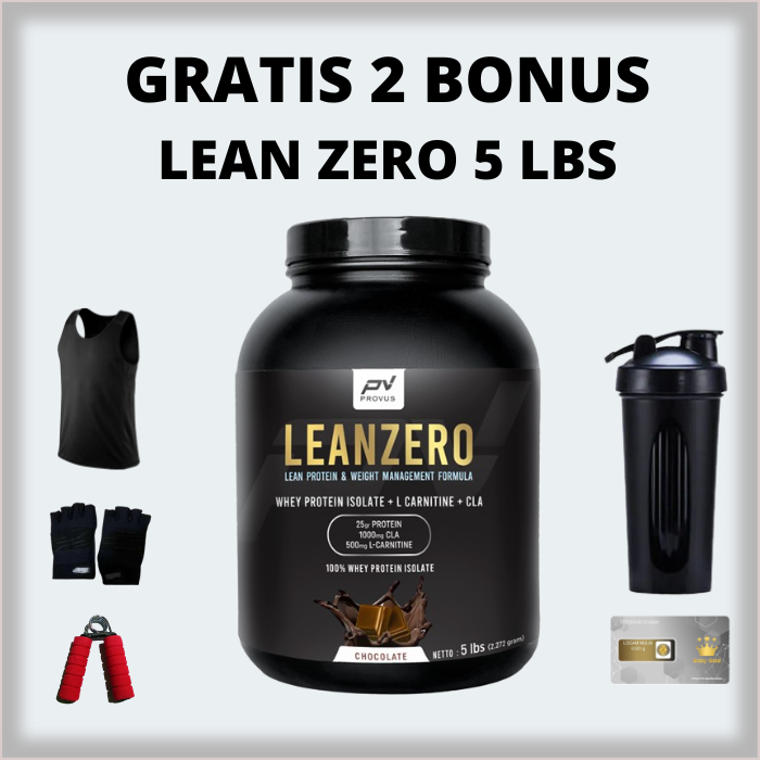 Jual Provus Lean Zero 5 lbs Susu Whey Protein Isolate + Fat Burner ...