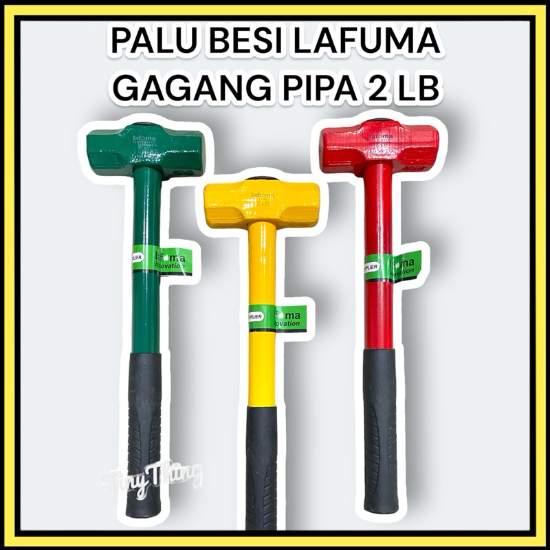Jual Lafuma Palu Bodem Besar Palu Besi 2 LB Gagang Pipa Warna Warni ...