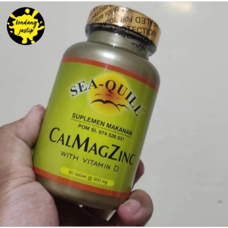 Jual sea quill calmagzinc with vitamin d3 isi 60 tablet | Shopee Indonesia