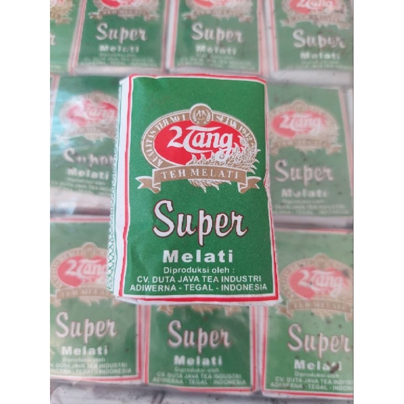 Jual teh 2 tang super melati hijau 40 gram | Shopee Indonesia