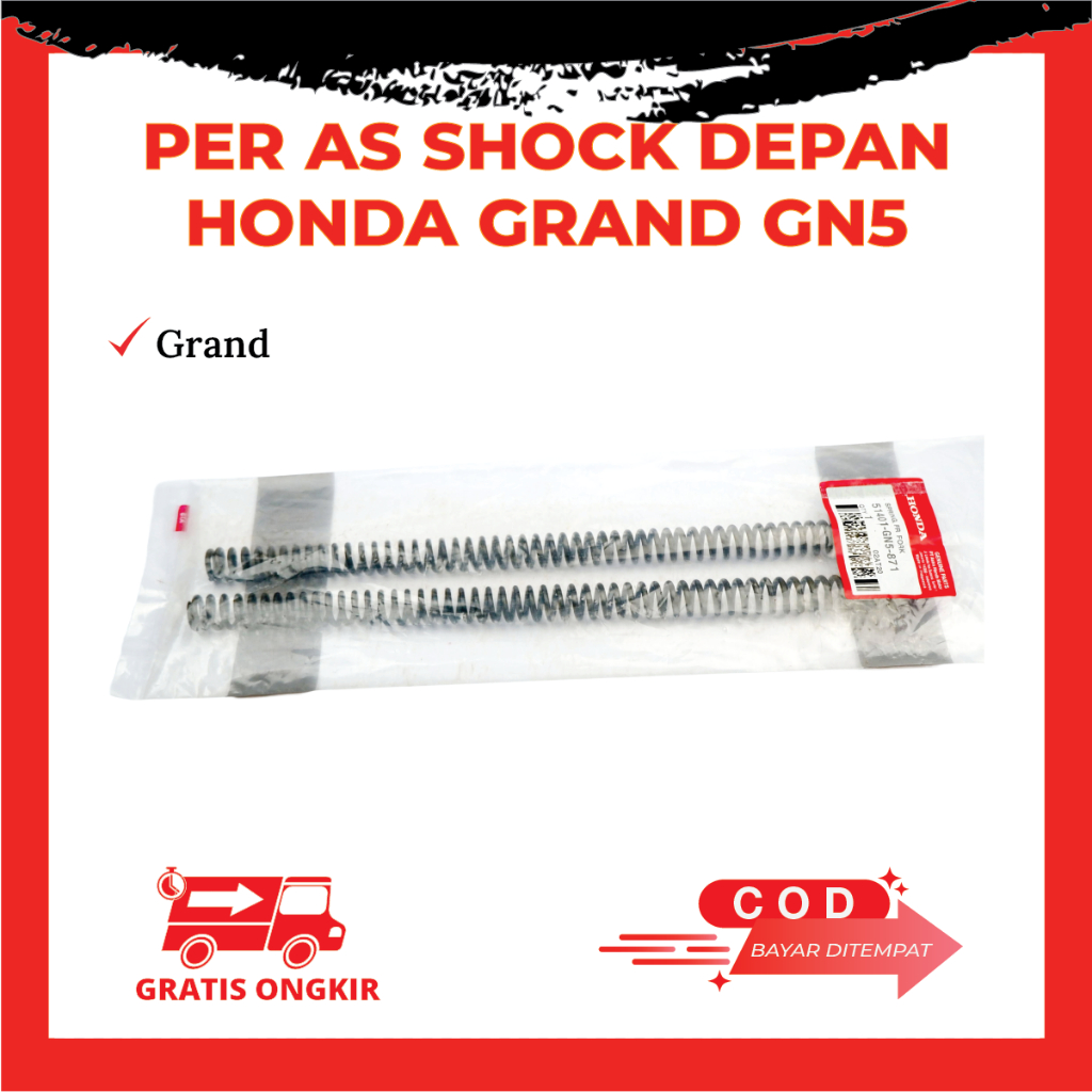 Jual Per Shock depan Motor Honda Astrea Grand Supra Kode GN5 | Shopee ...