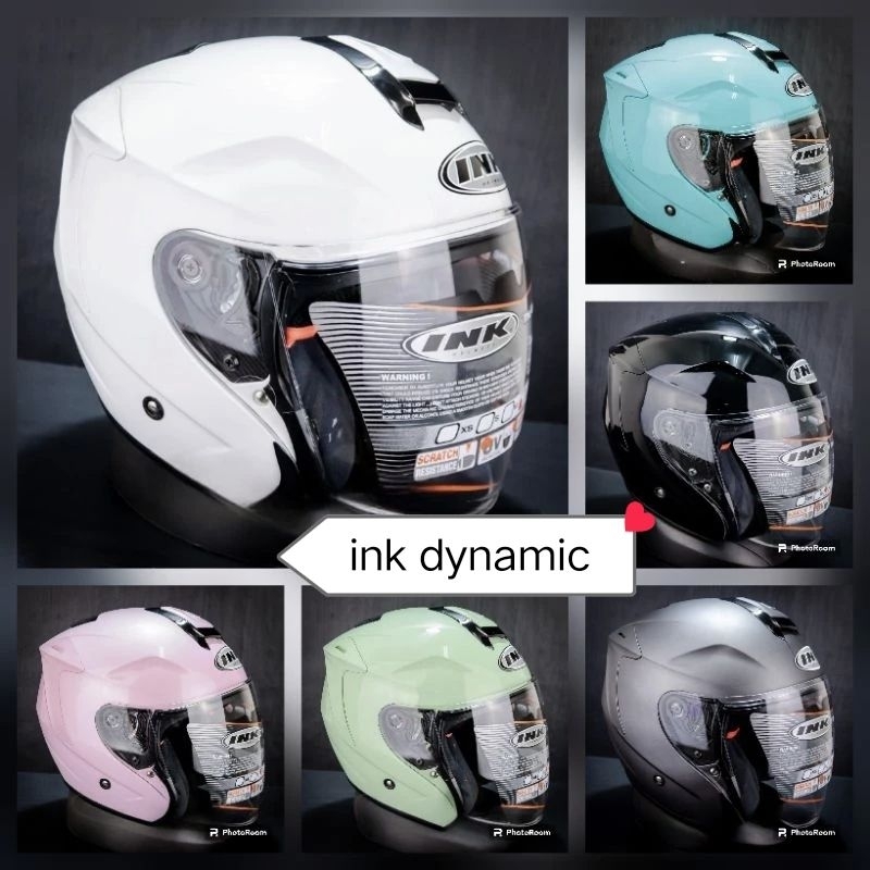 Jual HELM INK DYNAMIC FULL WARNA SOLID ORIGINAL PRODUK | Shopee Indonesia