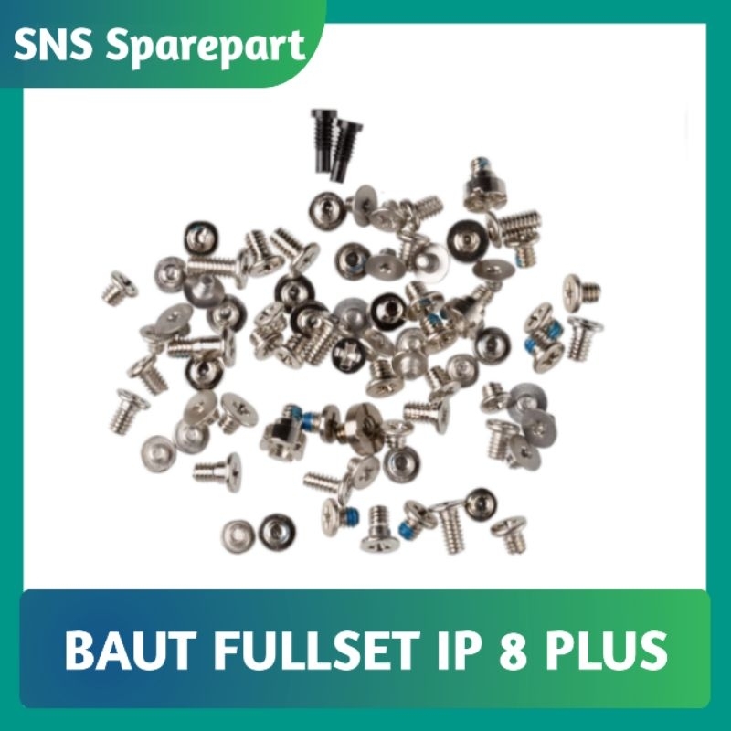 Jual BAUT FULLSET / BAUT SET SCREW IP 8 PLUS | Shopee Indonesia