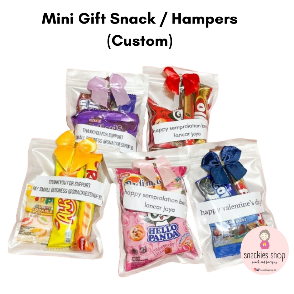 Jual Mini Hampers / Mini Gift Snack / Mini Gift Snack | Shopee Indonesia