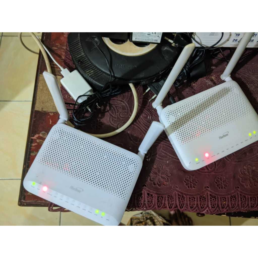 Jual ONT GPON FIBERHOME HG6145D2 DualBand PLUS ADAPTOR | Shopee Indonesia