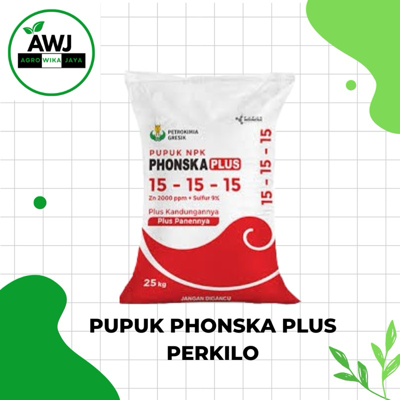 Jual PUPUK PHONSKA PLUS | Phonska plus 15-15-15 | Kemasan 1Kg | Shopee ...
