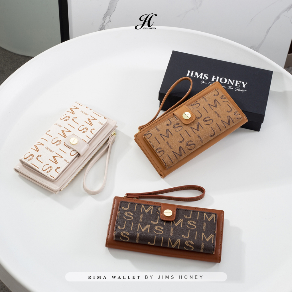 Jual JIMS HONEY DOMPET PANJANG WANITA RIMA WALLET (FREE EXCLUSIVE BOX) | Shopee Indonesia