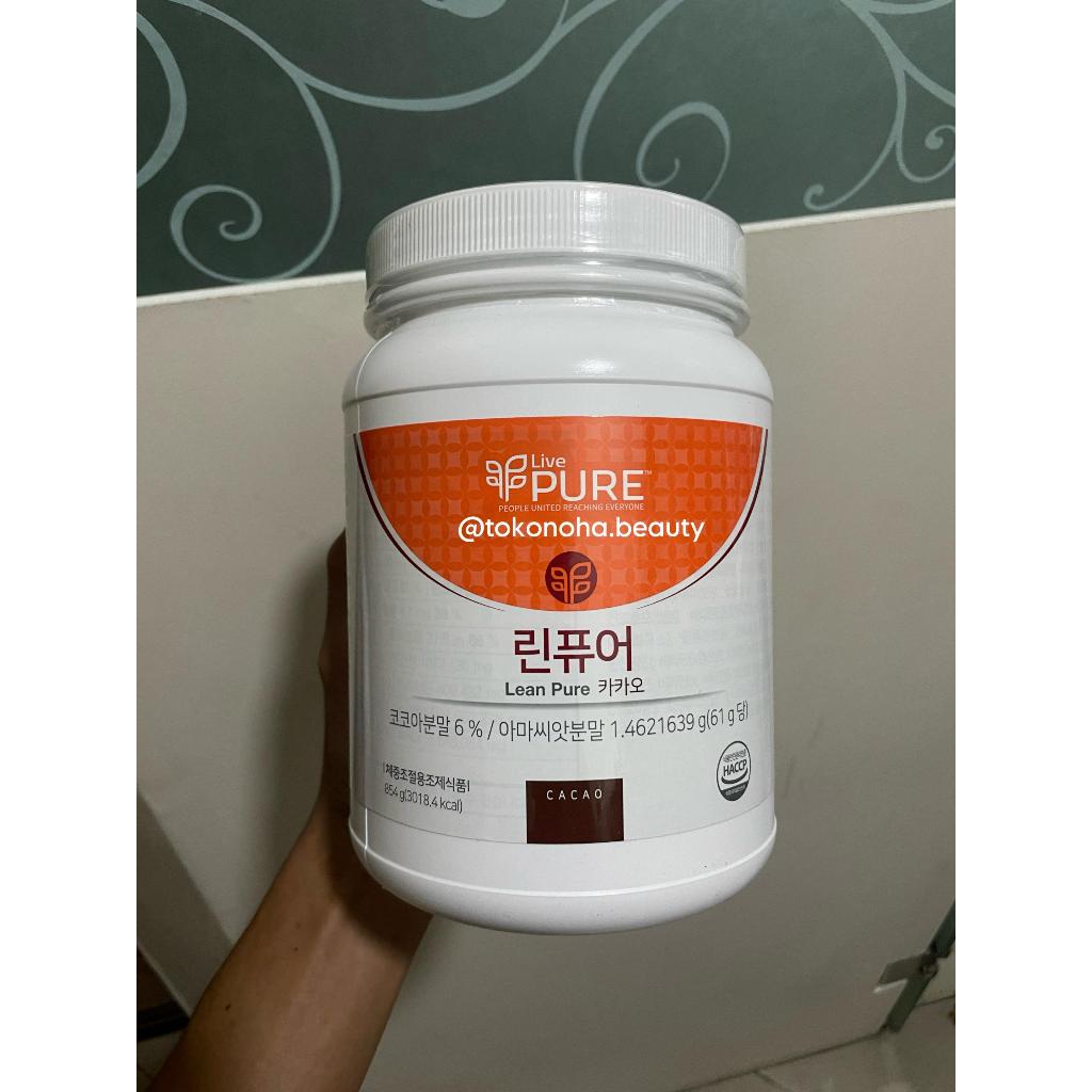 Jual Live Pure Lean Pure Shake Meal Susu Korea Super Berry Cacao 854 Gr ...