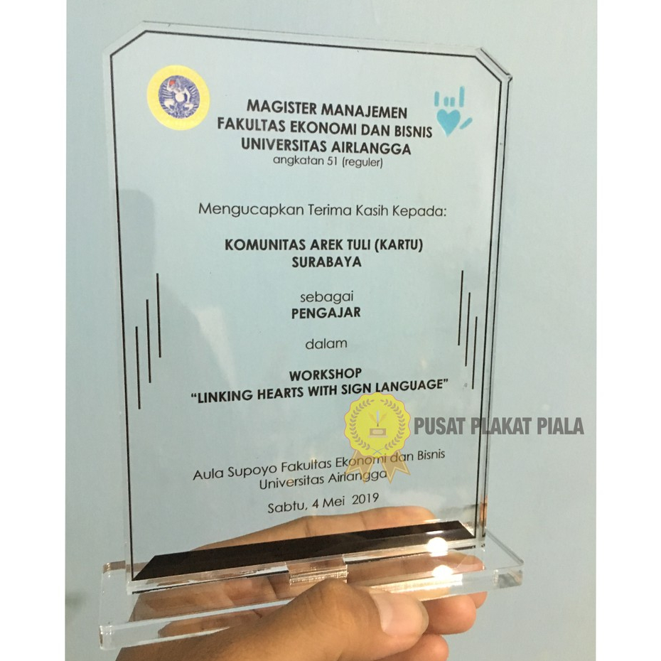 Jual VANDEL MAGANG Plakat Akrilik Custom Sehari Jadi | Shopee Indonesia