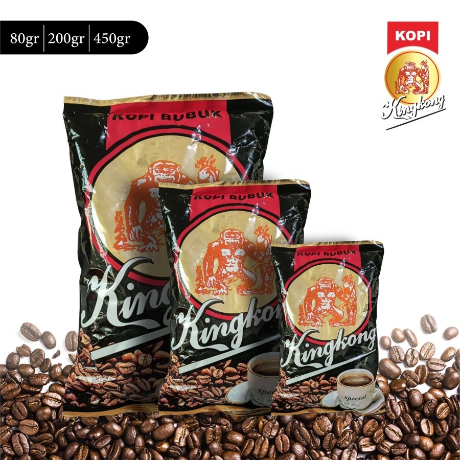 Jual Kopi Bubuk Special Cap Kingkong Khas Bangka | Shopee Indonesia