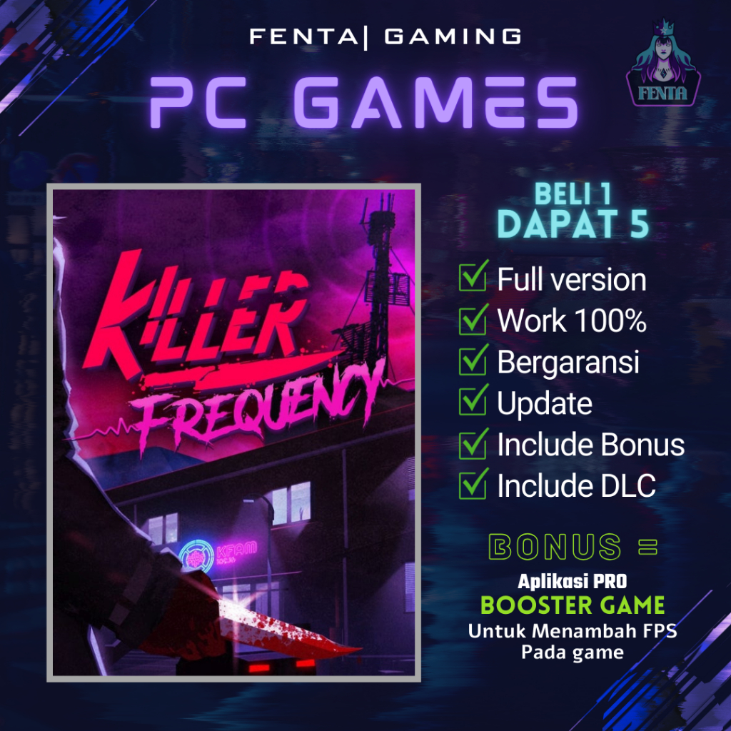 Jual KILLER FREQUENCY - GAME PC - GAME LAPTOP | Shopee Indonesia