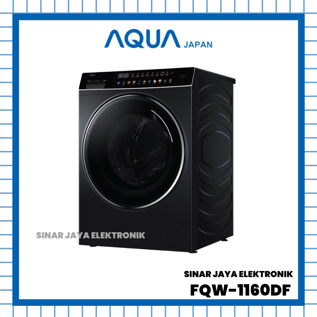 Jual MESIN CUCI AQUA FQW-1160DF FRONT LOADING 11 KG | Shopee Indonesia