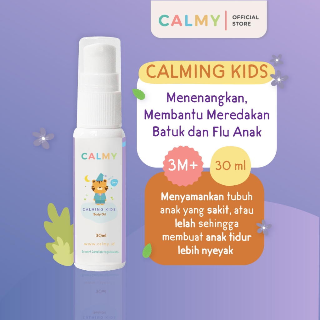 Jual Calmy Calming Kids 30ml - Pereda Demam, Pilek dan Gejala Flu Anak ...