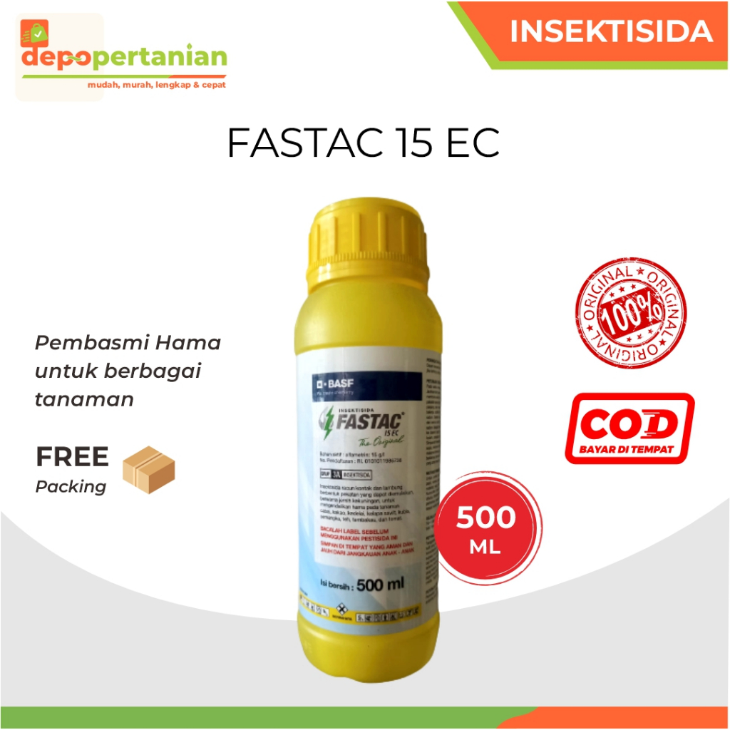 Jual Depo Pertanian - Fastac 500ml Insektisida Obat Pembasmi Hama ...