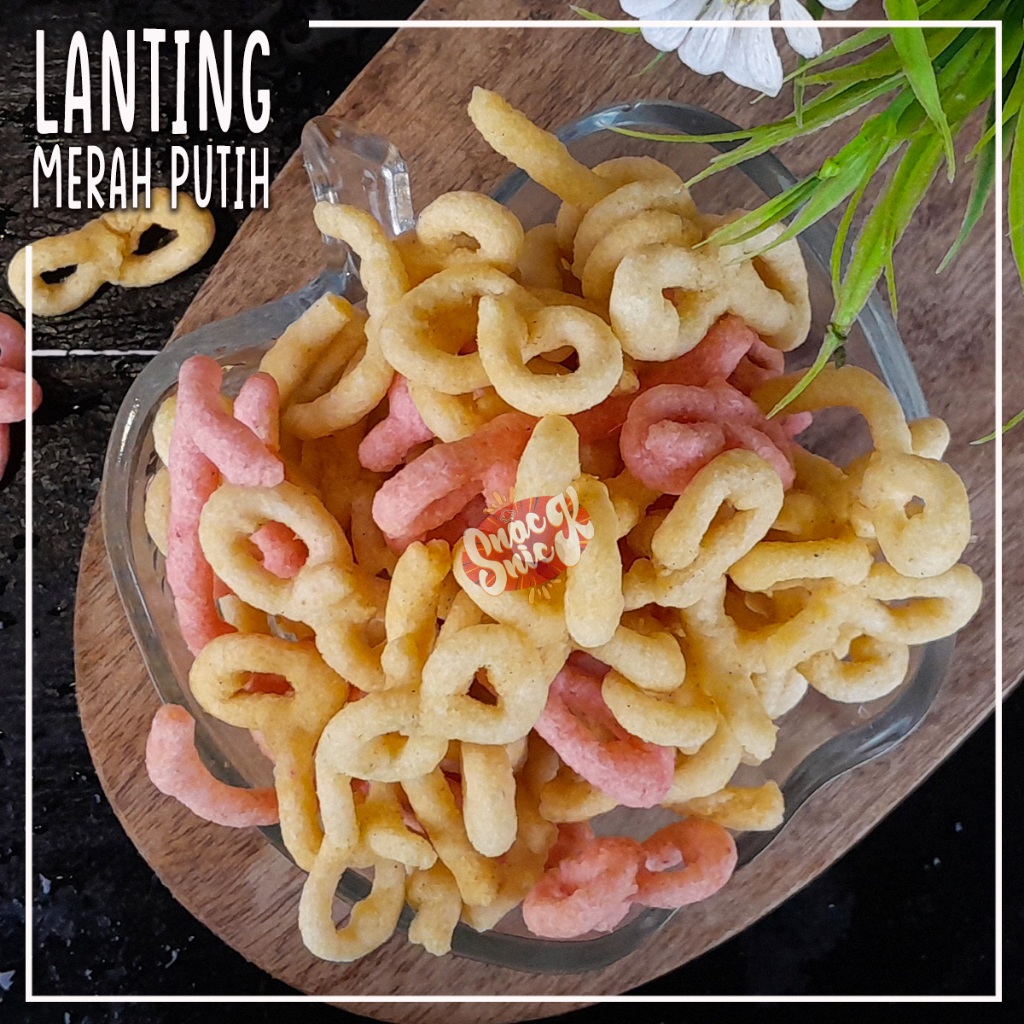 Jual Lanting merah putih 500gram Lanting kebumen | Shopee Indonesia