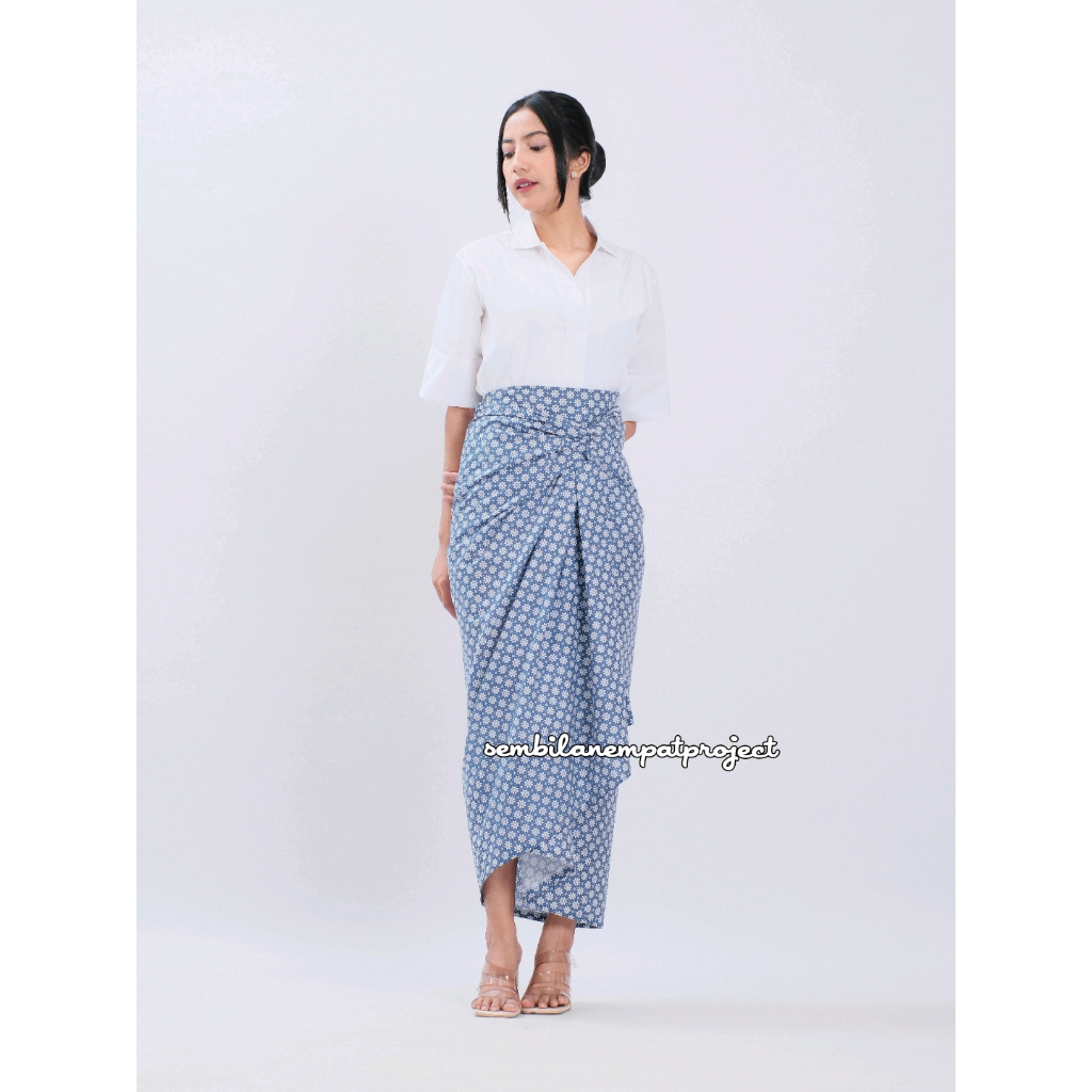 Jual DJAYANTI SKIRT / WRAP SKIRT BATIK / ROK IKAT BATIK | Shopee Indonesia