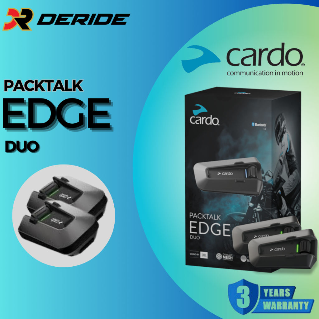 Jual CARDO PACKTALK EDGE DUO INTERCOM HELM | Shopee Indonesia
