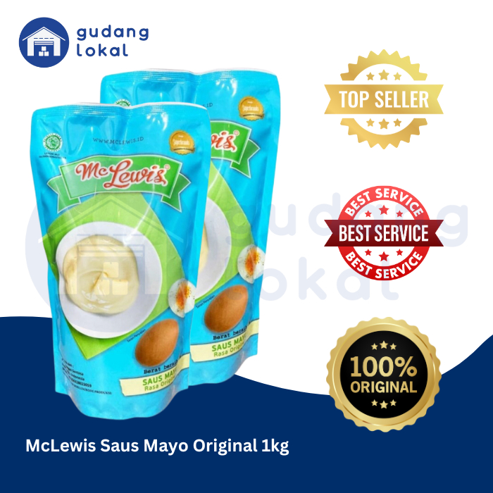 Jual McLewis Mayonaise Rasa Original 1kg Mc Lewis Mayo | Shopee Indonesia