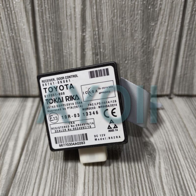 Jual Modul Receiver Door Control Toyota Innova Reborn 89741-0K081 ...