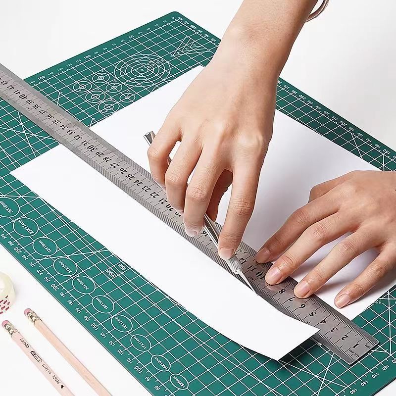 Jual A1/A2/A3/A4 ukuran Alas potong kertas /cutting mat / ketebalan 3lapisan 5 lapisan pvc board ...