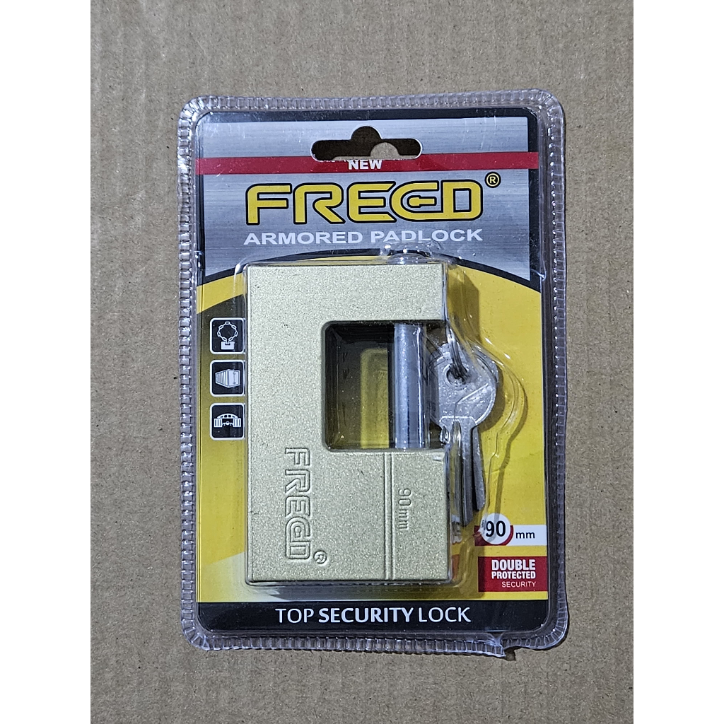 Jual Gembok Kotak / Gembok Panser / Panzer / Gembok Gudang Kuning 90 mm ...