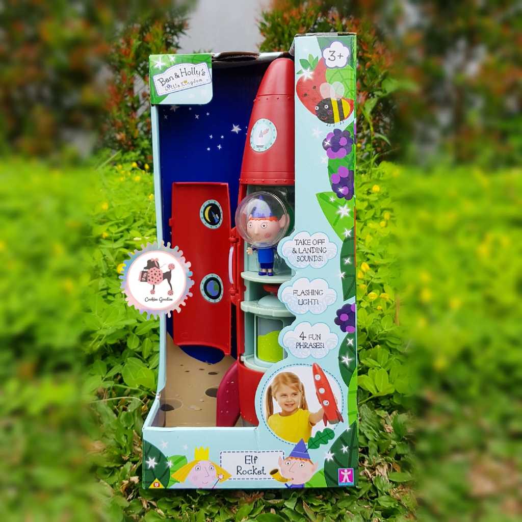 Jual Ben and Holly Little Kingdom Elf Rocket Playset | Shopee Indonesia