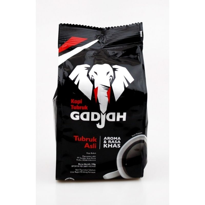 Jual Kopi bubuk gadjah tubruk asli gajah 138g | Shopee Indonesia