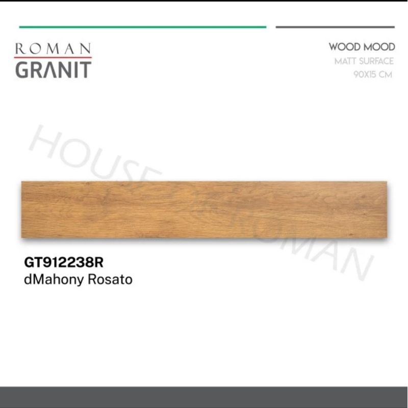 Jual Roman Granit wood mood GT912238R - dMahony Rosato 90x15 granit ...