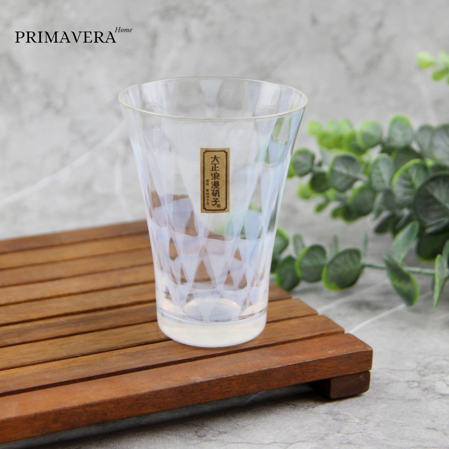 Jual Hirota Glass Taisho Roman Diamond Soda Cup Made in Japan | Shopee ...