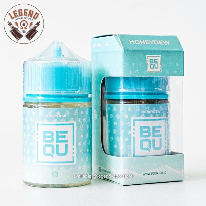 Jual FREEBASE - LIQUID BEQU Honeydew 60ML 3MG AUTHENTIC | Shopee Indonesia