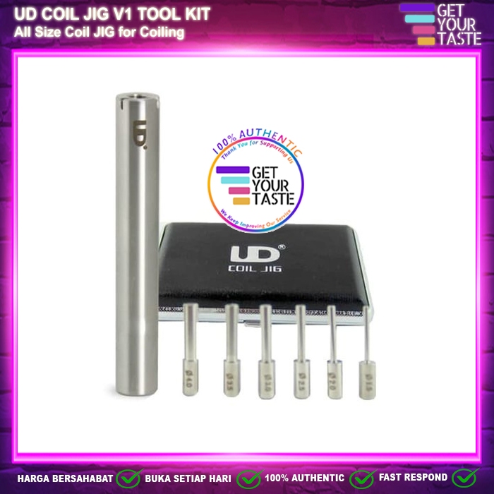 Jual UD Coil JIG V1 Tool Kit Vape Coiling Authentic by Youde Technology | Shopee Indonesia