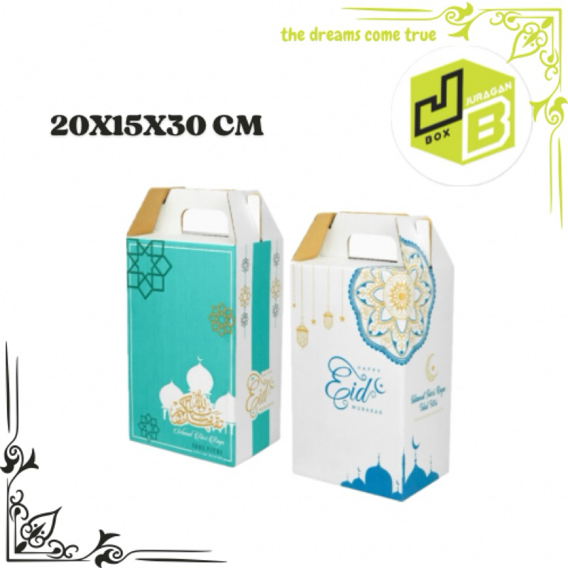 Jual Box Parcel 20x15x30 Jinjing Box Parcel/Box/Box Handle/ Kardus ...