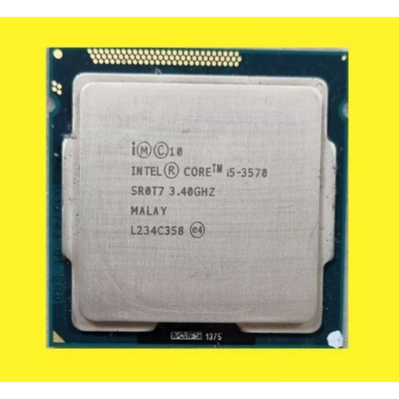 Jual Processor intel core i5 gen 3 3570 LGA 1155 | Shopee Indonesia