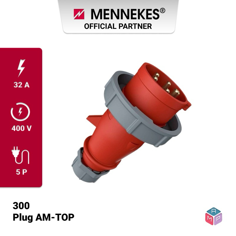 Jual 300 - Plugs IP 67 AM-TOP 32A, 5P, 400V MENNEKES | Shopee Indonesia