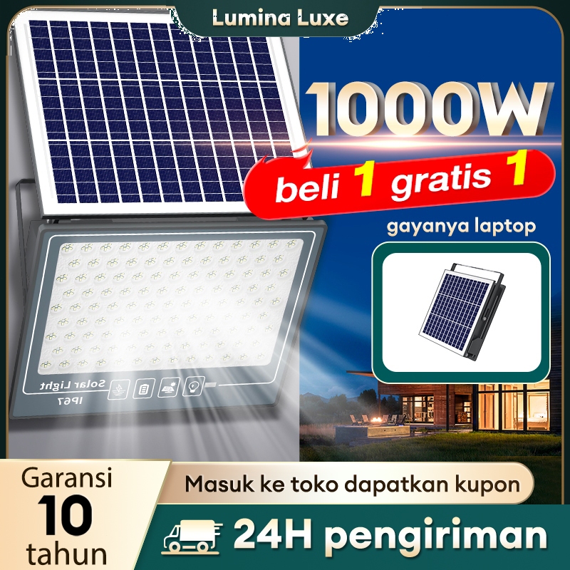 Jual lampu solar sorot led outdoor waterproof Tenaga Surya lampu solar ...