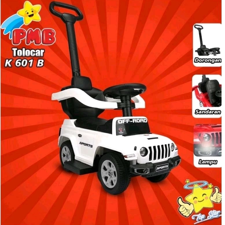 Jual tolocar ride on off road k-601B-Pmb toys | Shopee Indonesia