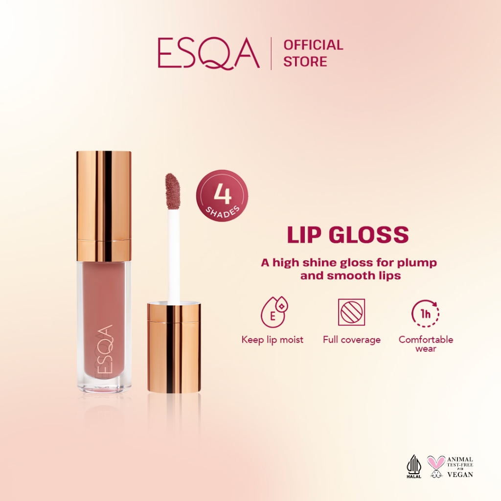 Jual ESQA Lip Gloss | Shopee Indonesia