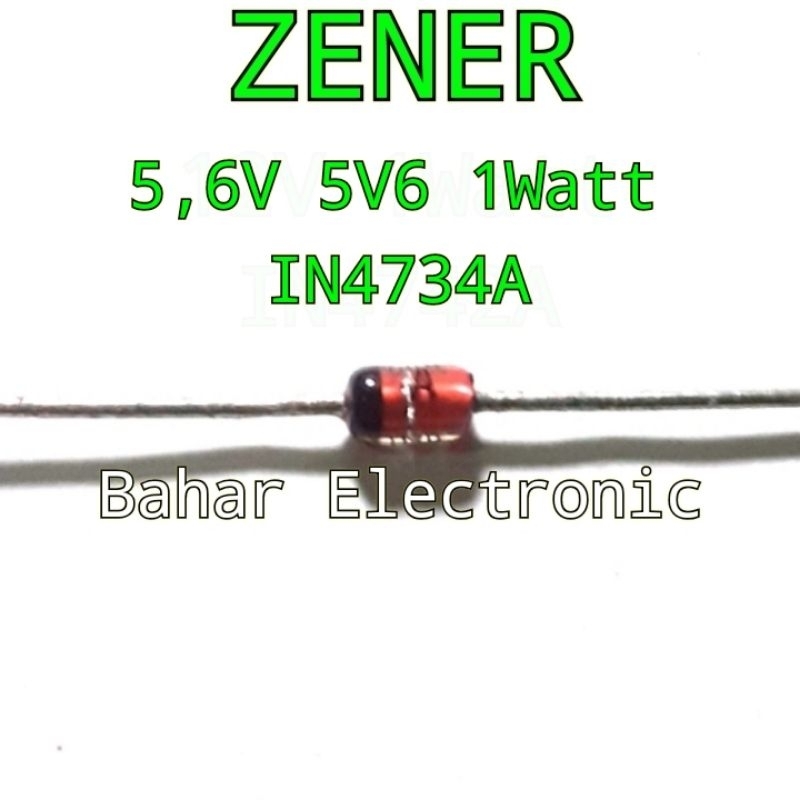 Jual Dioda Zener 5,6V 5V6 1W IN4734A | Shopee Indonesia