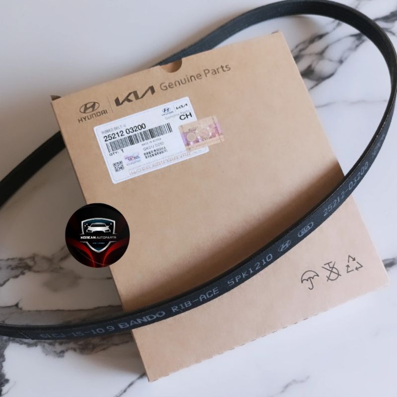 Jual FAN BELT VAN BELT KIA ALL NEW PICANTO/I20/GRAND AVEGA KAPPA ...