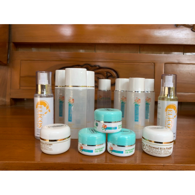 Jual Paket Bright Whitening Elia Skin Care ( Klinik Elia Original ) | Shopee Indonesia