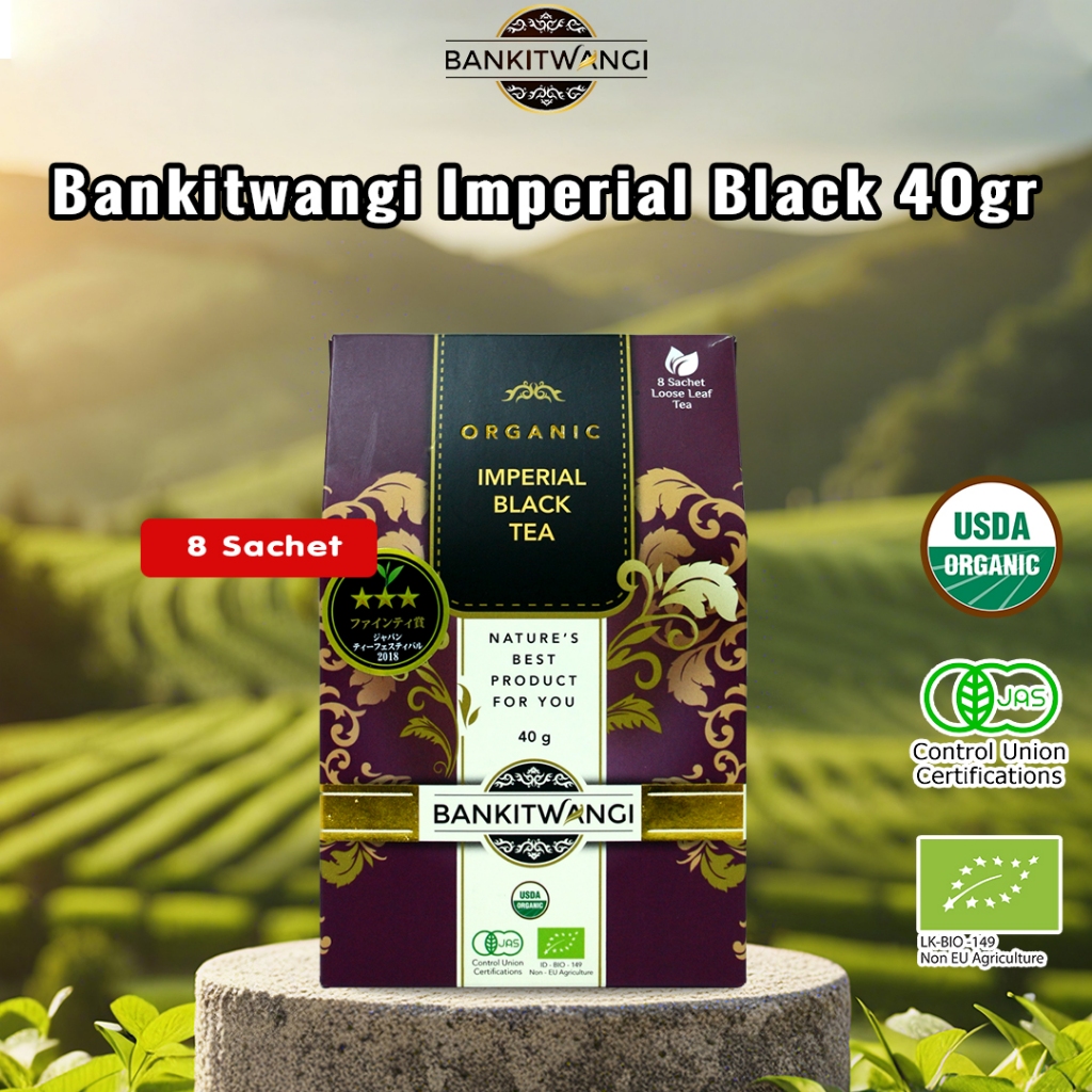 Jual Bankitwangi Teh Organik Black Tea Imperial Duplek 40gr | Shopee ...