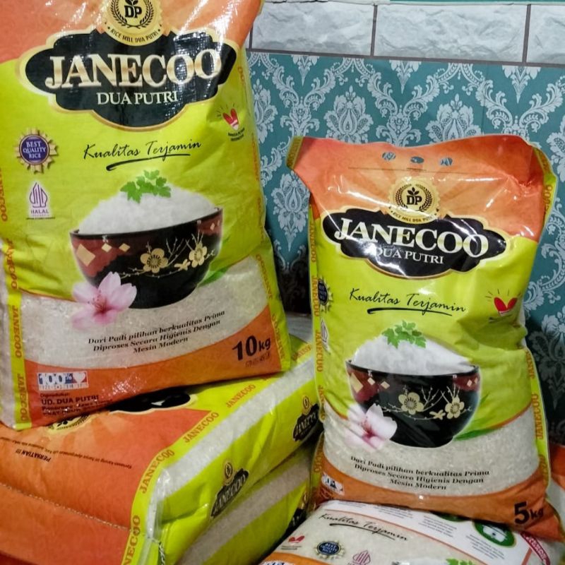 Jual BERAS 5kg C4 POLES SUPER, PREMIUM JANECOO, CITRAECOO dan DUA PUTRI ...