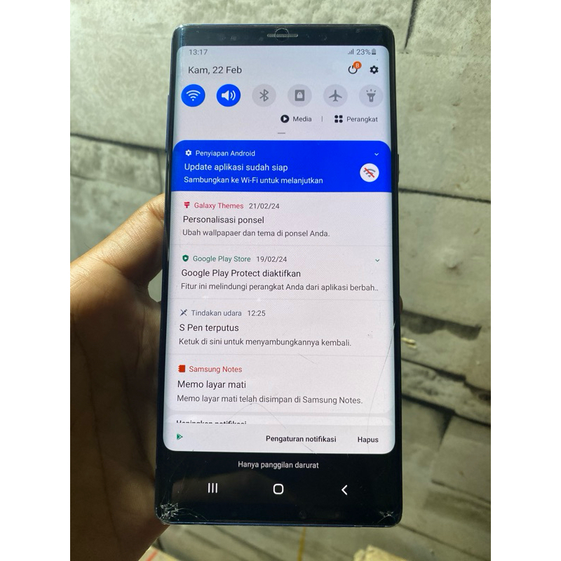 Jual samsung note9 dualsim ram8/512 ,Samsung note8 ram6 dualsim resmi | Shopee Indonesia