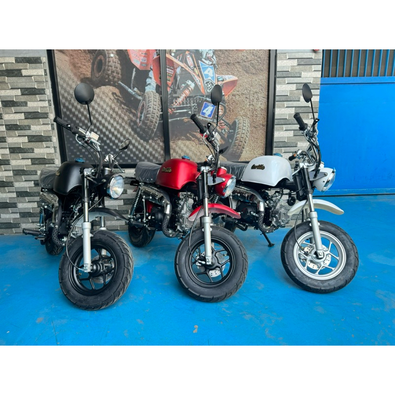 Jual Mini Motor Replika Gorilla 125cc Roda 10 inch Transmisi Bebek ...