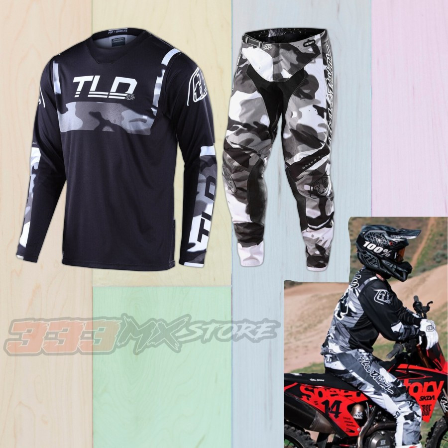 Jual Jersey Set TLD GP Brazen Camo Grey 2024 Jerset TLD GP Brazen ...