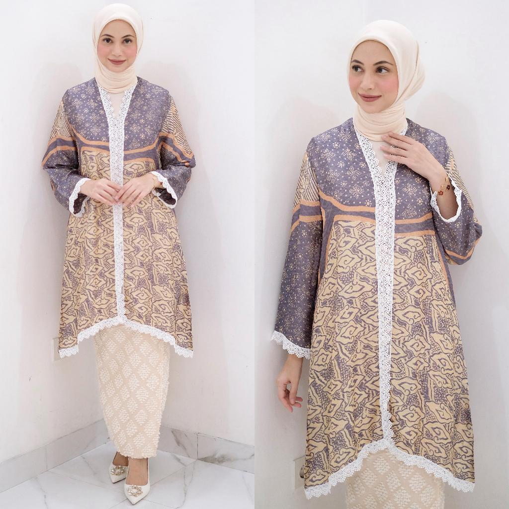 Jual Arumi Outer Batik Lace PART 1 by SARAH THE LABEL | Shopee Indonesia