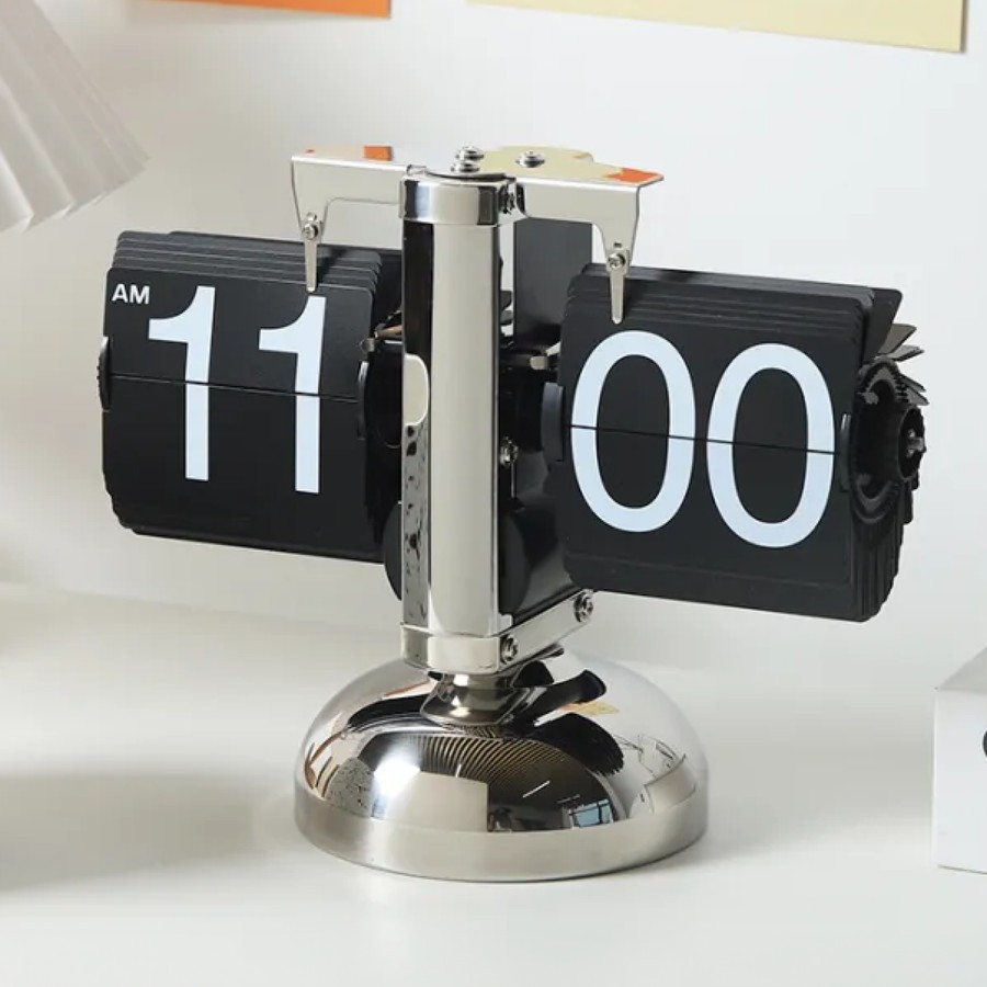 Jual easee Vintage Retro Table Flip Clock Desk, Home, Office Decorations | Shopee Indonesia