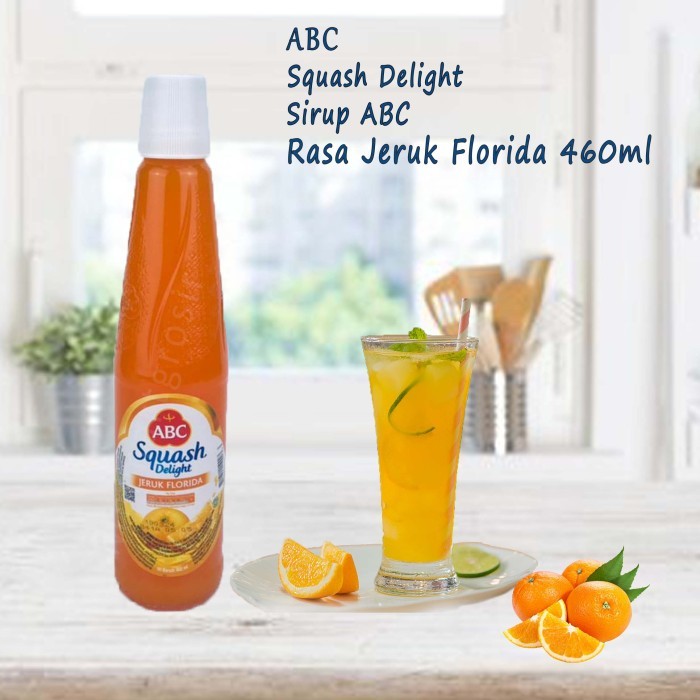 Jual ABC Sirup syrup squash delight orange jeruk florida 460ml sirop ...